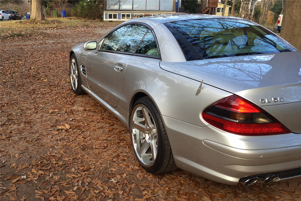 2003 MERCEDES-BENZ SL55 AMG - Rear 3/4 - 207150