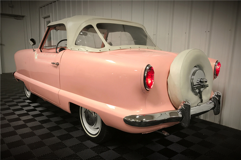 1954 NASH METROPOLITAN CONVERTIBLE - Rear 3/4 - 208226