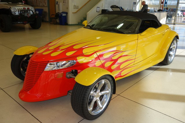 1997 PLYMOUTH PROWLER CONVERTIBLE - Front 3/4 - 208253