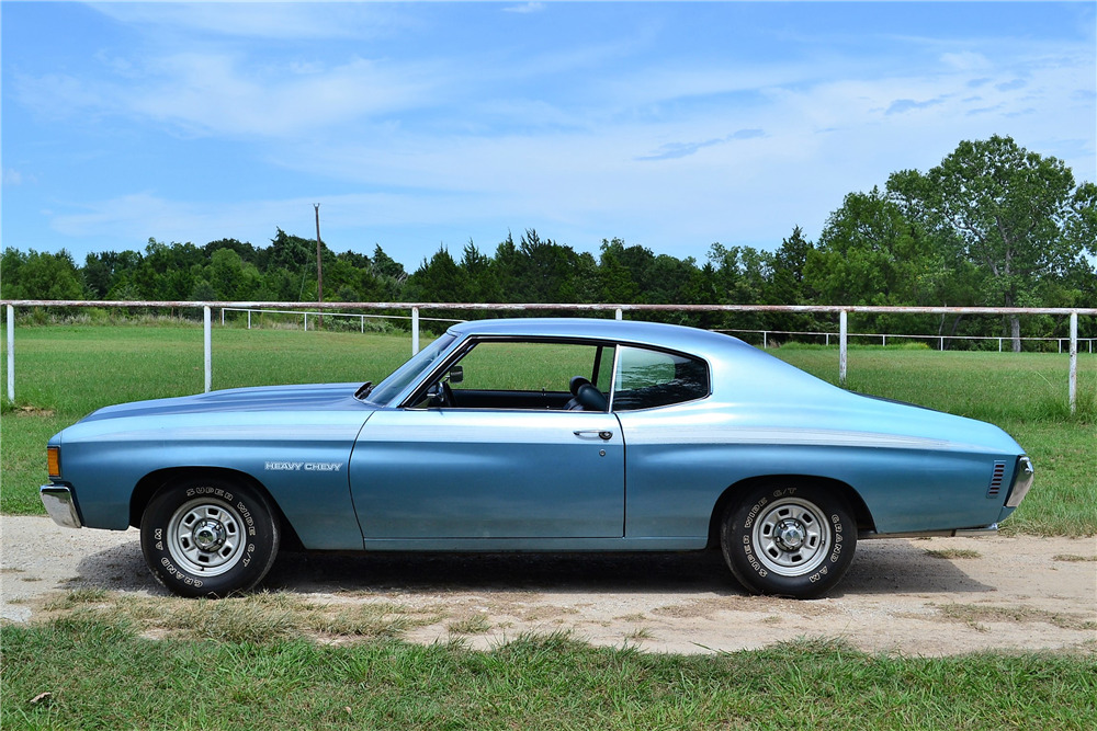 1972 CHEVROLET CHEVELLE HEAVY CHEVY - Side Profile - 209997