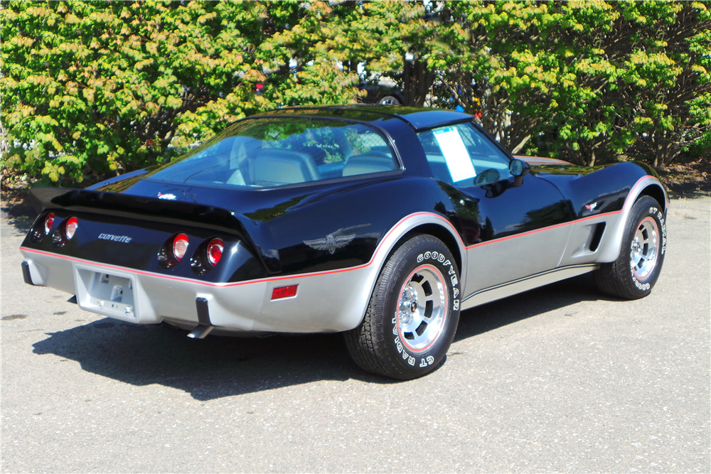 1978 CHEVROLET CORVETTE PACE CAR EDITION - Rear 3/4 - 210201