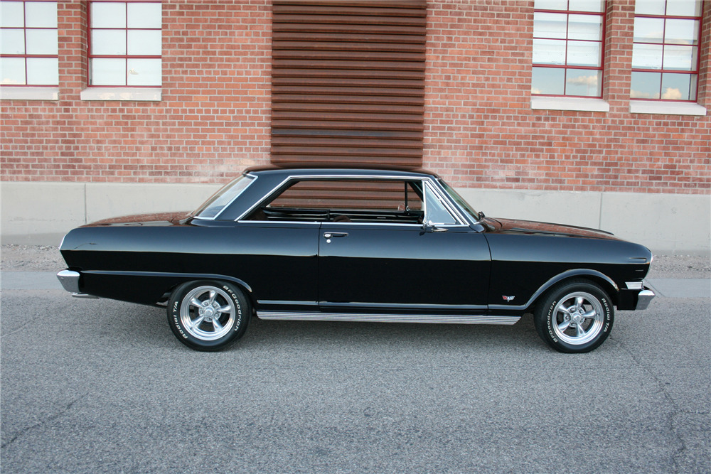 1963 CHEVROLET NOVA SS CUSTOM COUPE - Side Profile - 210913