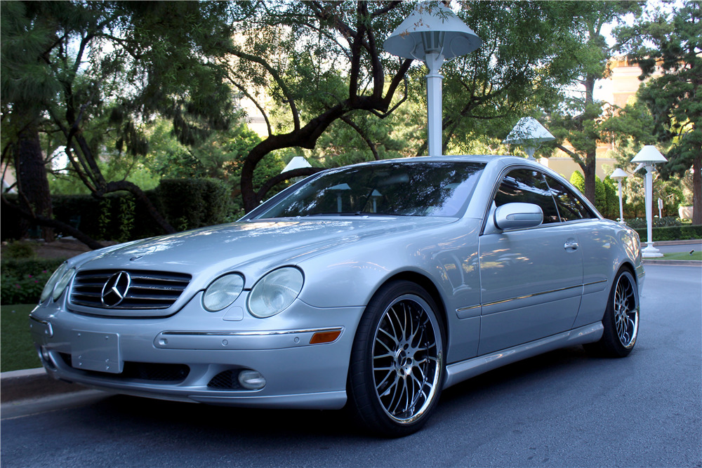 2002 MERCEDES-BENZ CL500 - Front 3/4 - 211176