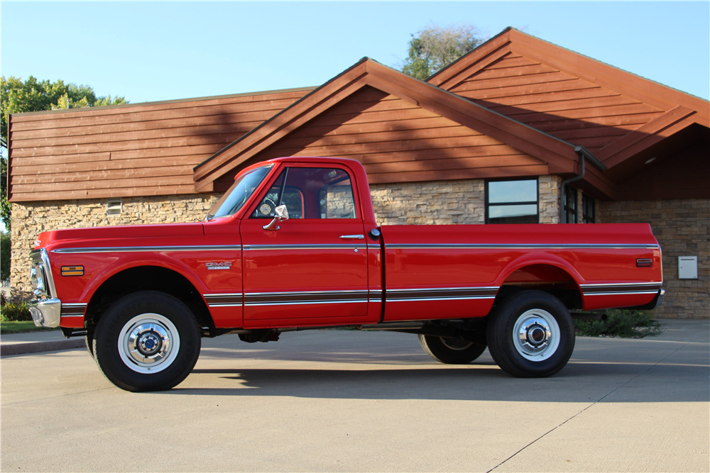 1971 GMC K20 4X4 PICKUP - Side Profile - 211206