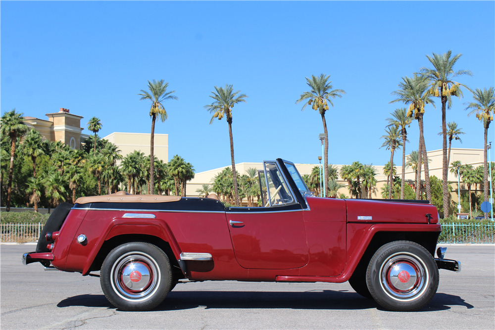 1949 WILLYS JEEPSTER CONVERTIBLE - Side Profile - 211303