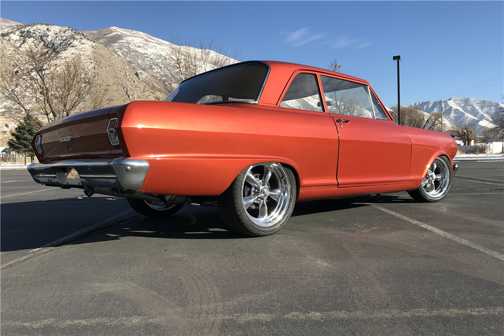 1962 CHEVROLET CHEVY II CUSTOM NOVA - Rear 3/4 - 212371