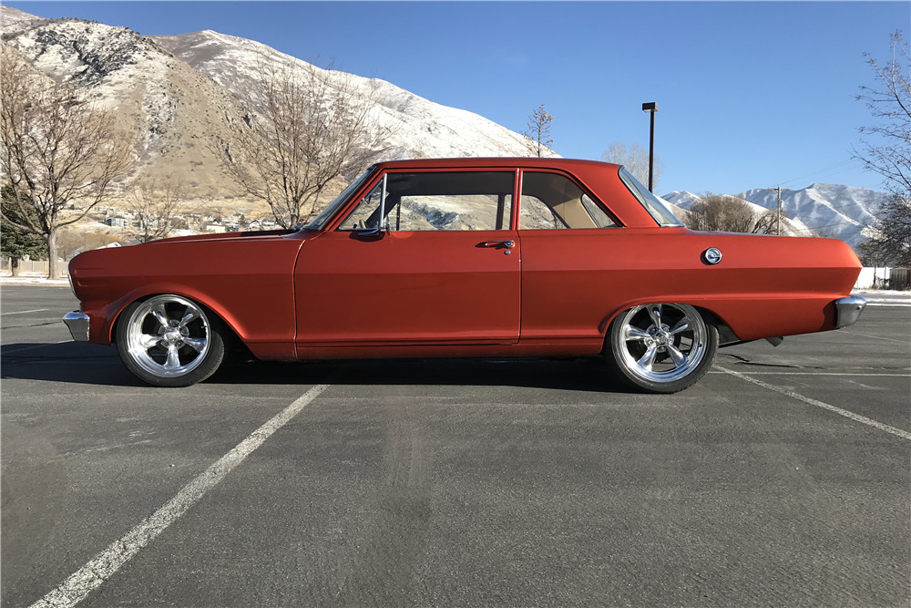 1962 CHEVROLET CHEVY II CUSTOM NOVA - Side Profile - 212371
