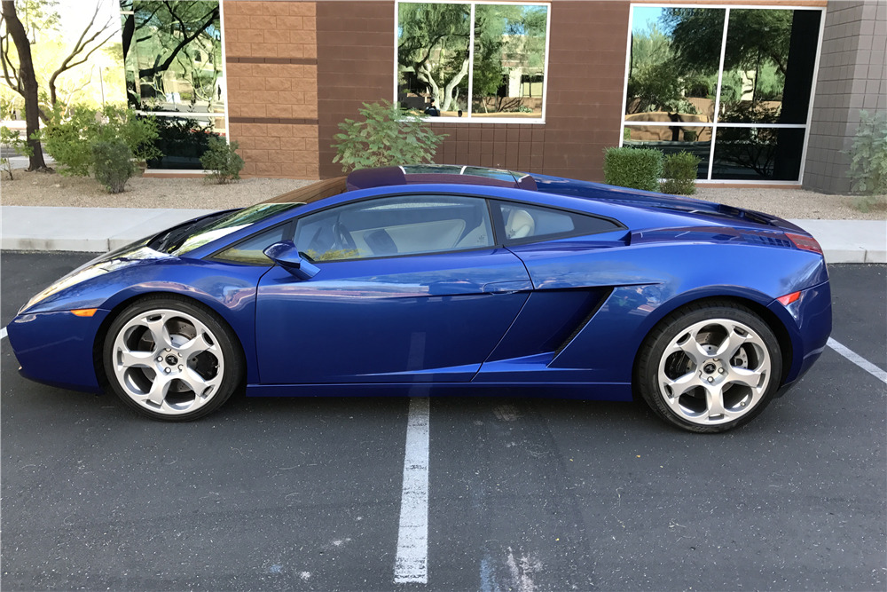 2004 LAMBORGHINI GALLARDO - Side Profile - 212563