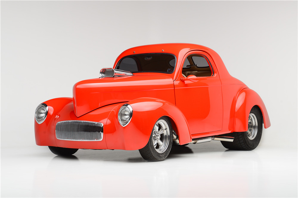1941 WILLYS AMERICAR CUSTOM COUPE - Front 3/4 - 212701
