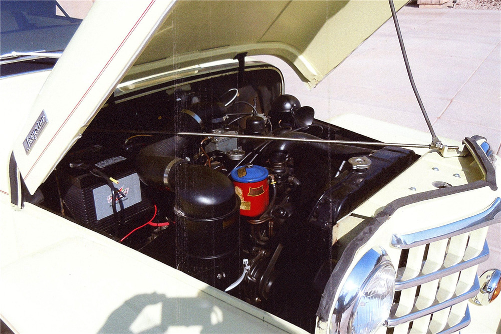 1950 WILLYS JEEPSTER CONVERTIBLE - Engine - 212790