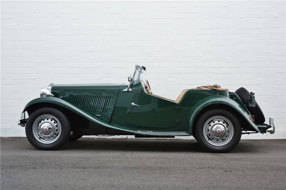 1951 MG TD ROADSTER - Side Profile - 212927