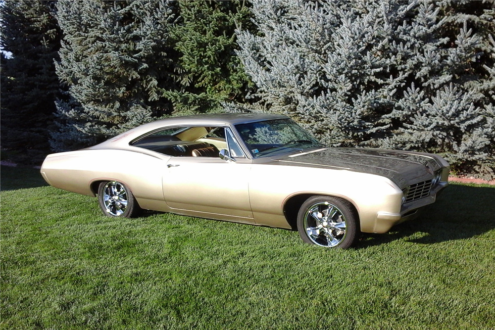 1967 CHEVROLET IMPALA SS CUSTOM COUPE - Side Profile - 213039