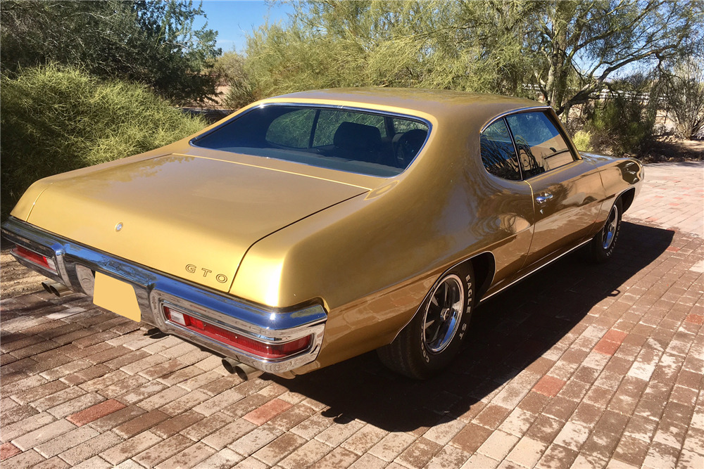 1970 PONTIAC GTO RAM AIR - Rear 3/4 - 213289