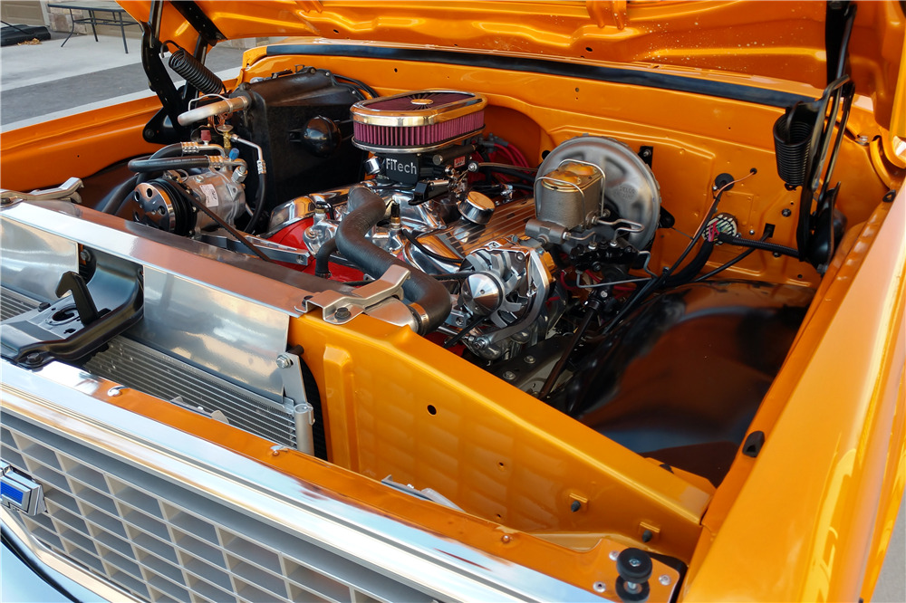 1971 CHEVROLET K10 CUSTOM PICKUP - Engine - 213291