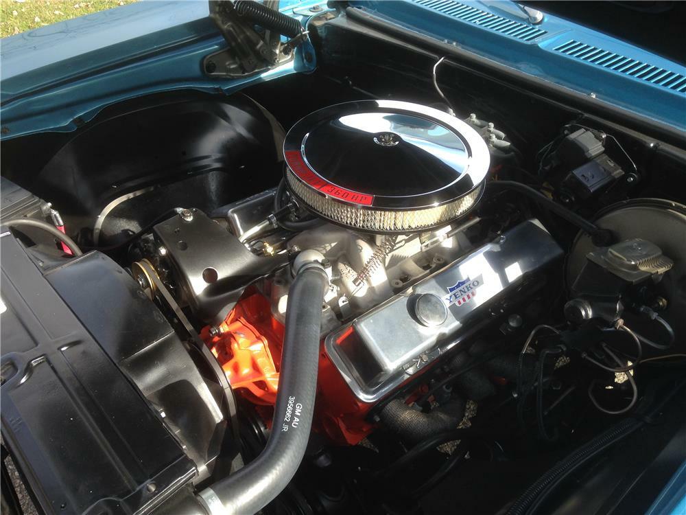 1972 CHEVROLET NOVA CUSTOM COUPE - Engine - 213318
