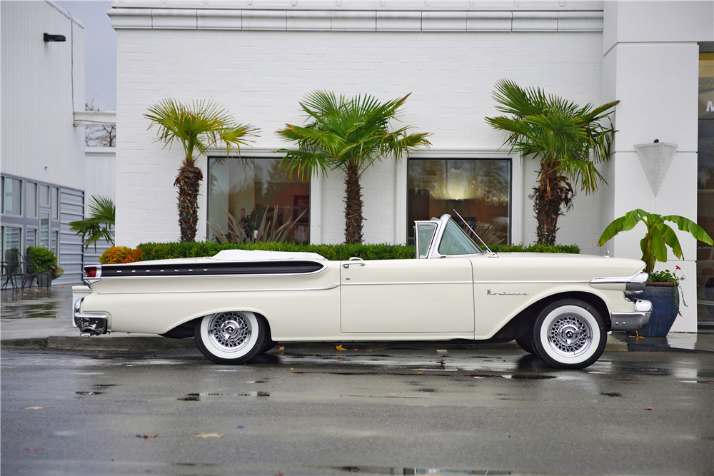 1957 MERCURY MONTEREY CONVERTIBLE - Side Profile - 213396