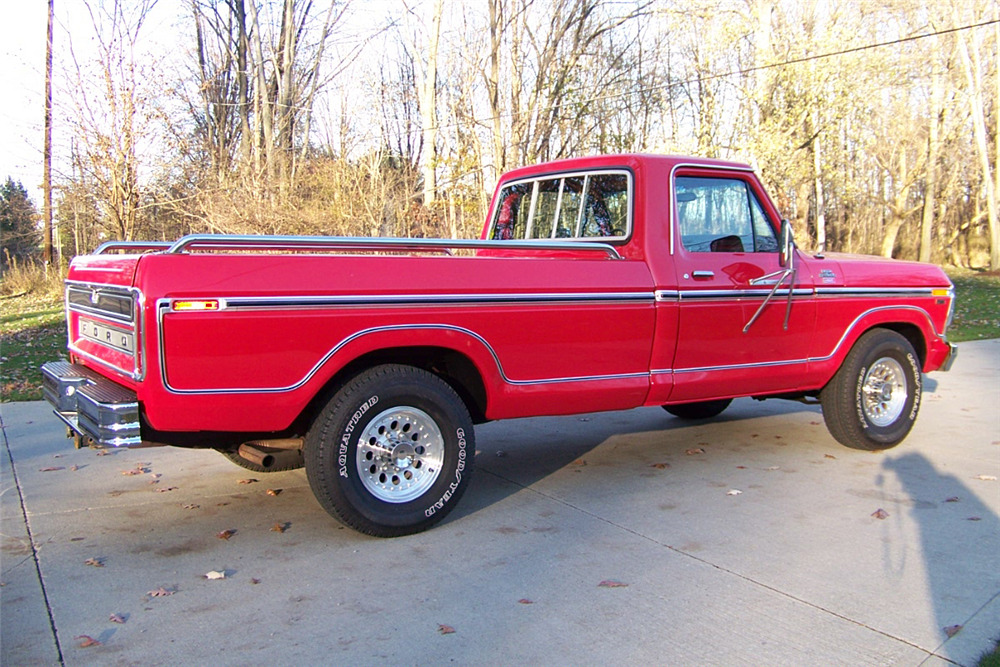 1978 FORD F-250 PICKUP - Side Profile - 213544