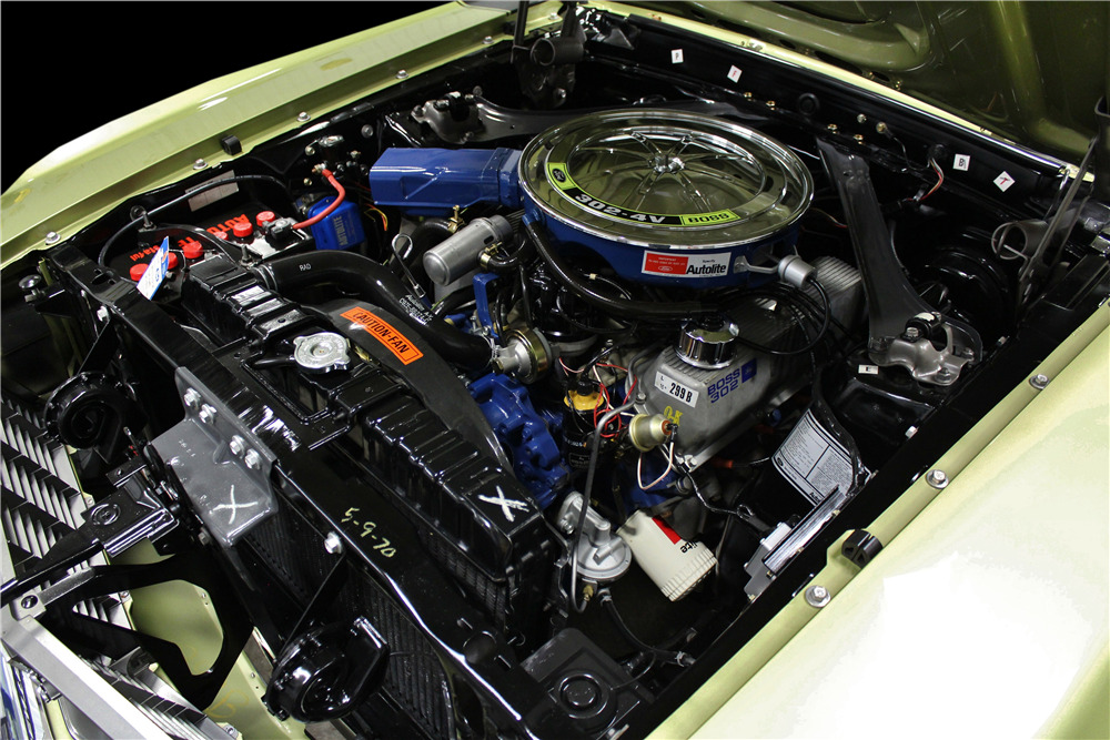 Mustang Boss 302 Engine