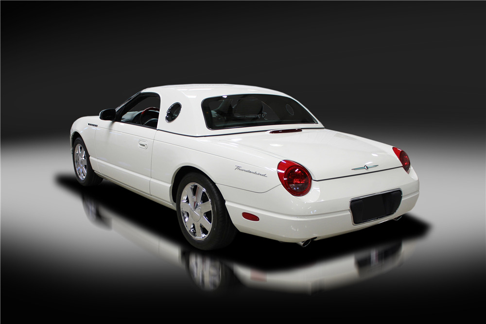 2002 FORD THUNDERBIRD CONVERTIBLE - Rear 3/4 - 213633