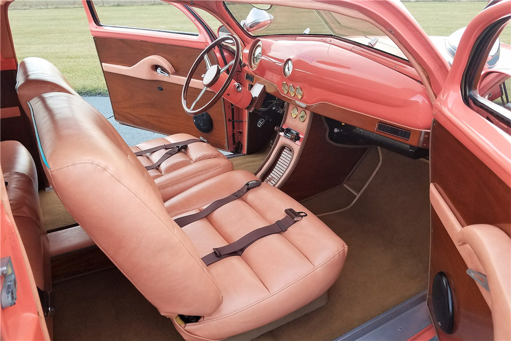 1950 FORD COUNTRY SQUIRE CUSTOM WOODY WAGON - Interior - 213655