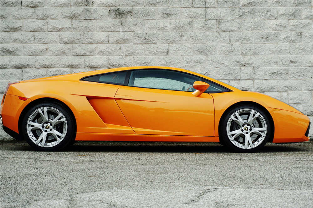 Lamborghini Gallardo Side View Sketch