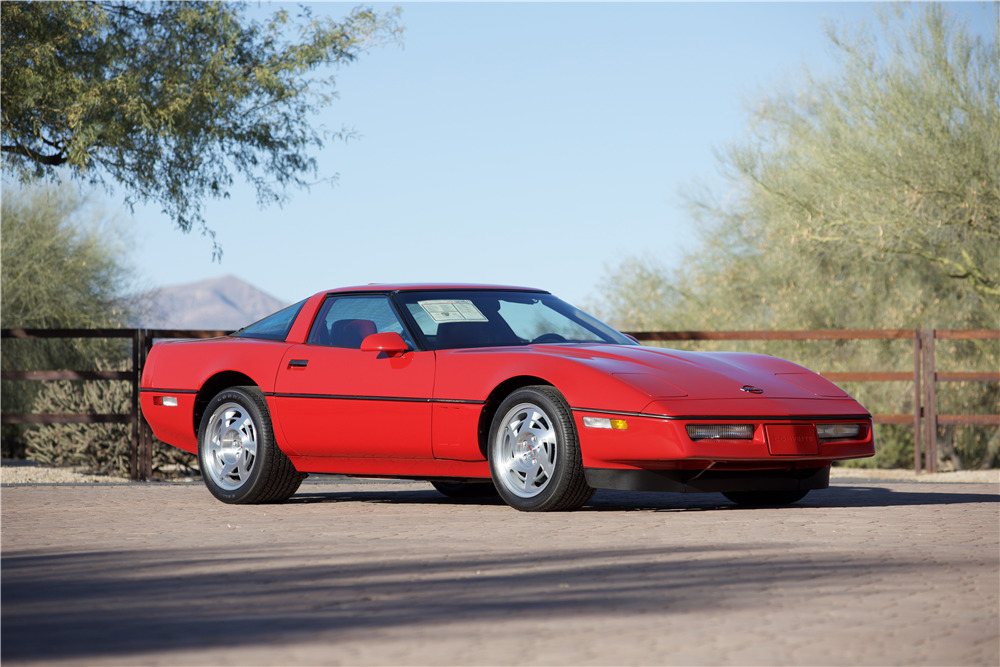 1990 CHEVROLET CORVETTE ZR1 - Front 3/4 - 214596