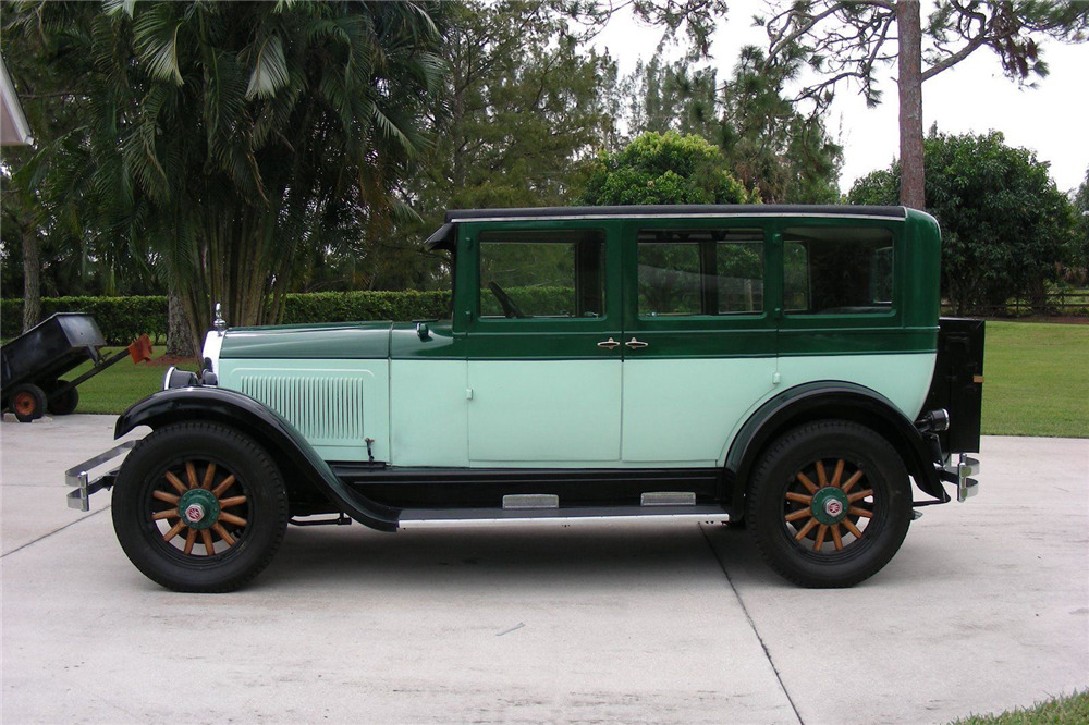 1926 WILLYS-KNIGHT MODEL 70 - Side Profile - 215858