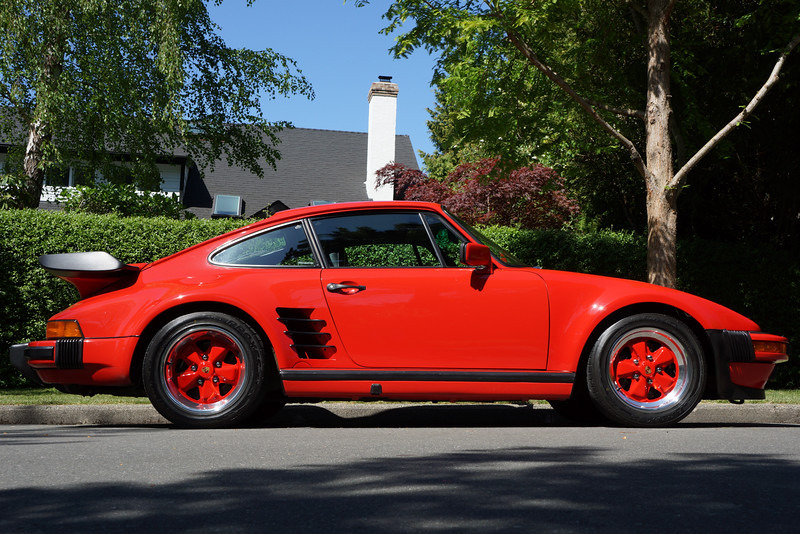 1989 PORSCHE 930 TURBO SLANTNOSE - Side Profile - 215892
