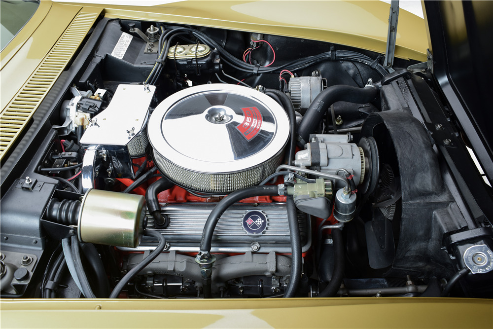 1969 CHEVROLET CORVETTE 350/350 CONVERTIBLE - Engine - 216369