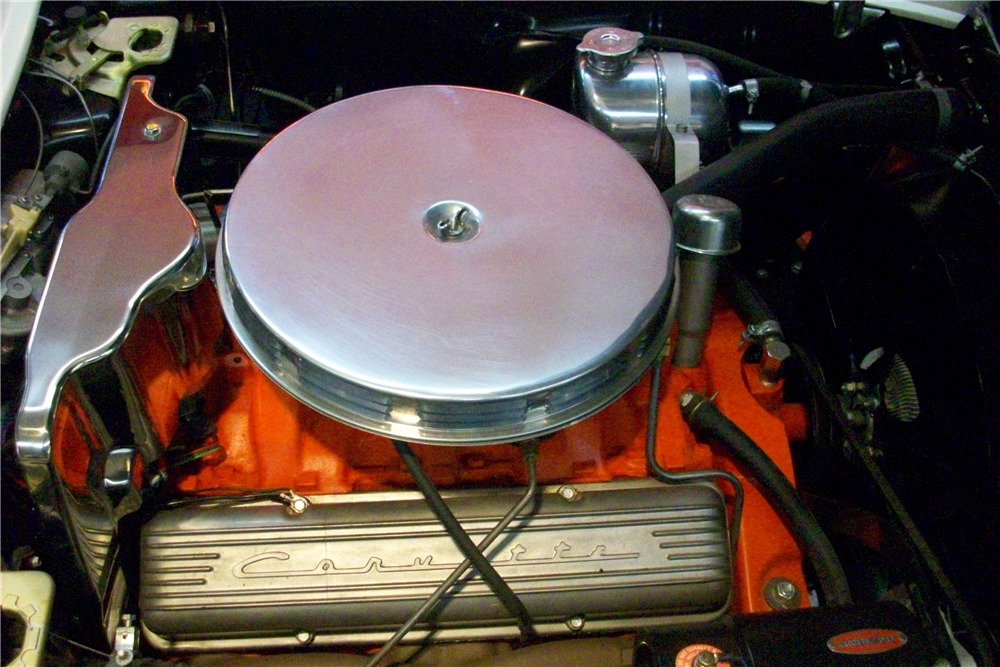 1962 CHEVROLET CORVETTE CONVERTIBLE - Engine - 217417