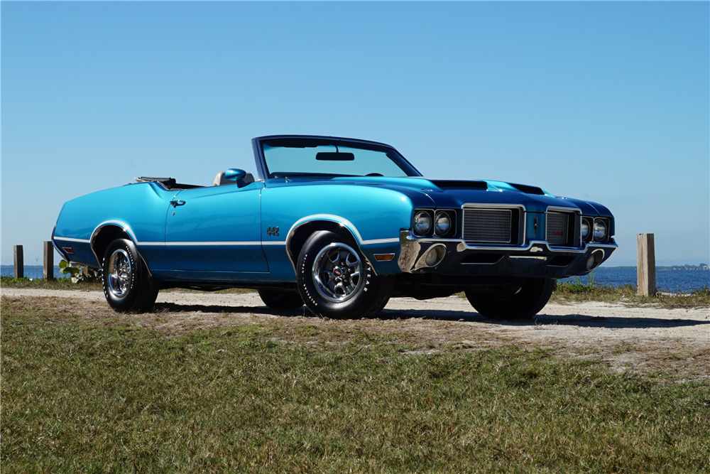1972 OLDSMOBILE CUTLASS 442 CONVERTIBLE