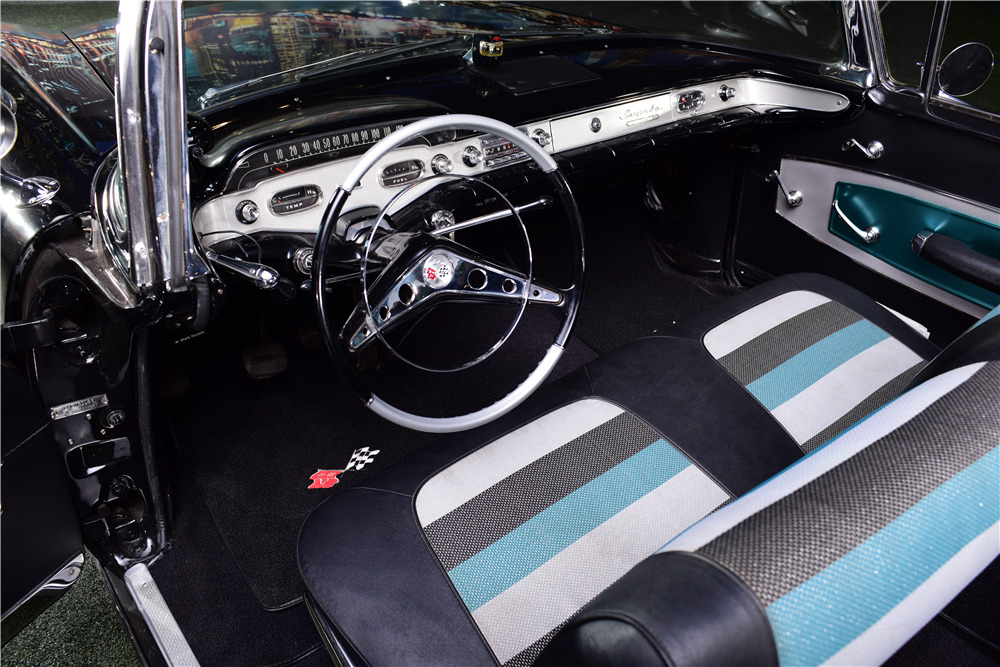 1958 CHEVROLET IMPALA CONVERTIBLE - Interior - 217665
