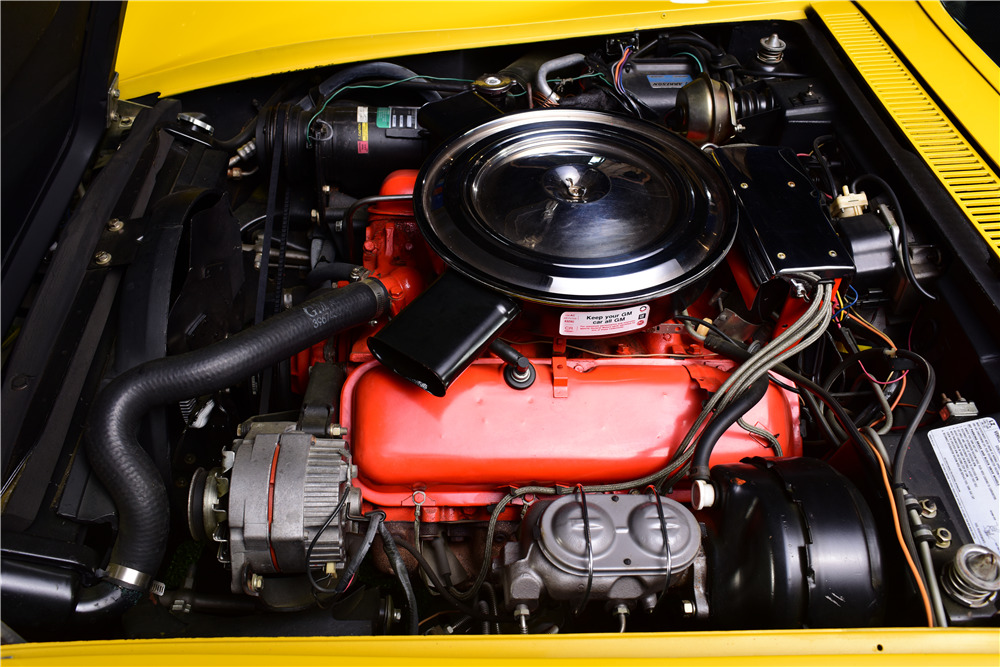 1972 CHEVROLET CORVETTE 454/270 CONVERTIBLE - Engine - 217716
