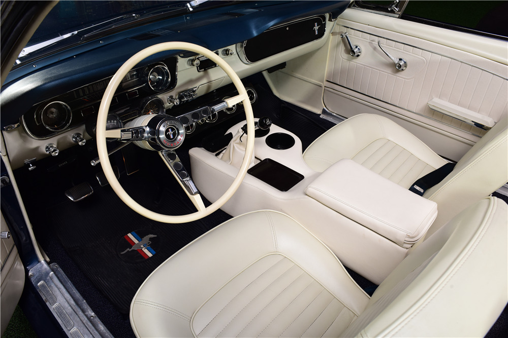 1965 Mustang White Interior