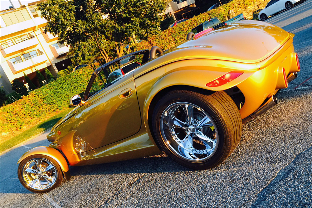 2002 CHRYSLER PROWLER CONVERTIBLE - Rear 3/4 - 217793