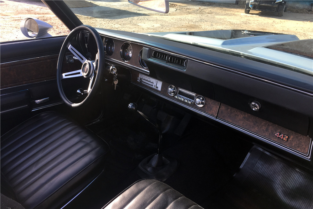1970 OLDSMOBILE 442 CONVERTIBLE - Interior - 217964
