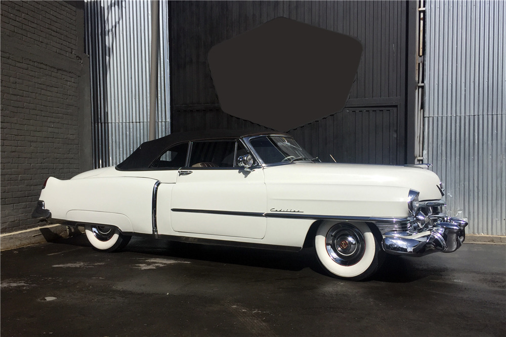 1950 CADILLAC SERIES 62 CONVERTIBLE - Side Profile - 217989