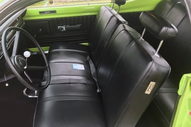 1970 PLYMOUTH DUSTER CUSTOM HARDTOP - Interior - 218125