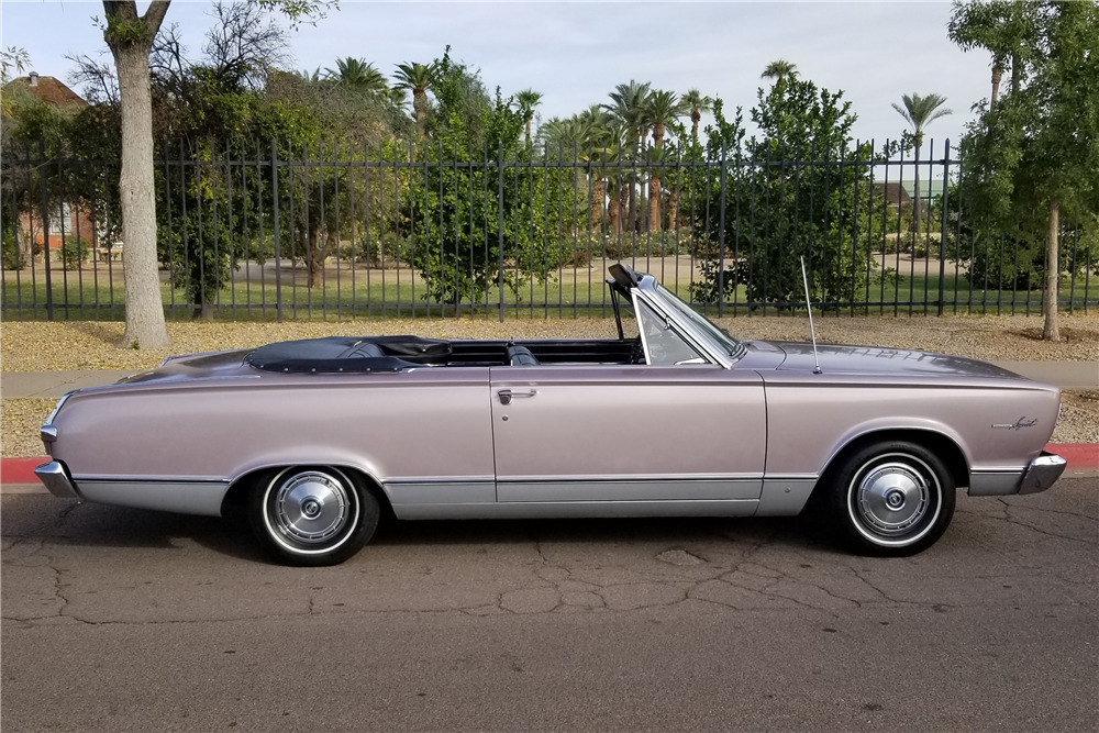 1966 PLYMOUTH VALIANT CONVERTIBLE - 218169