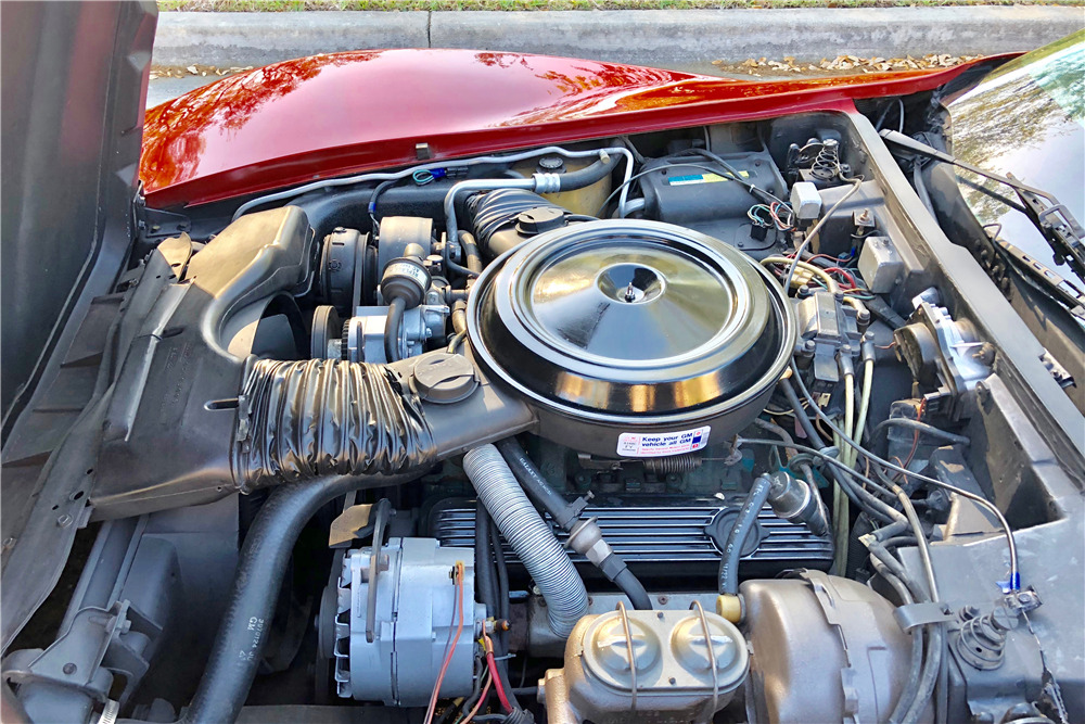 1980 CHEVROLET CORVETTE 350/190 - Engine - 218316
