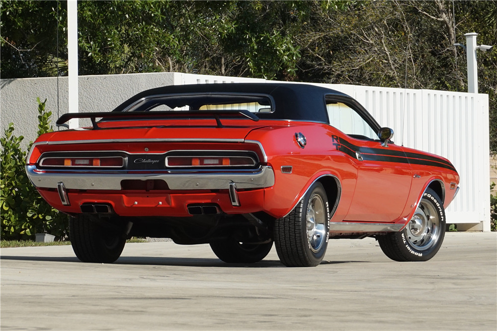 1971 DODGE CHALLENGER - Rear 3/4 - 218420