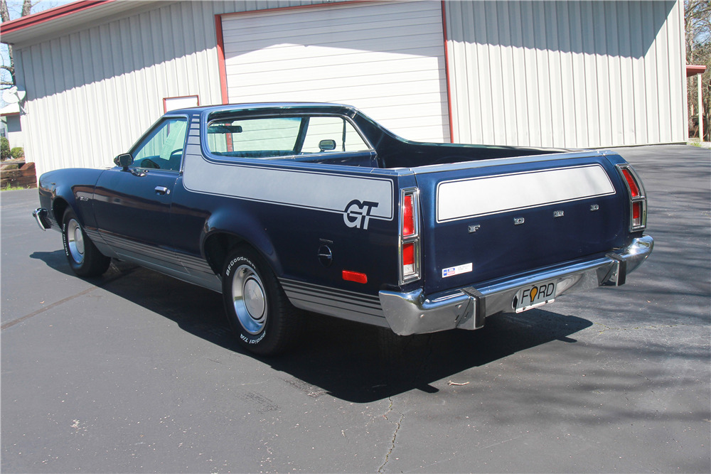 1979 FORD RANCHERO GT PICKUP - Rear 3/4 - 218453
