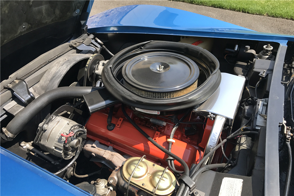 1975 CHEVROLET CORVETTE 350/165 T-TOP COUPE - Engine - 219832