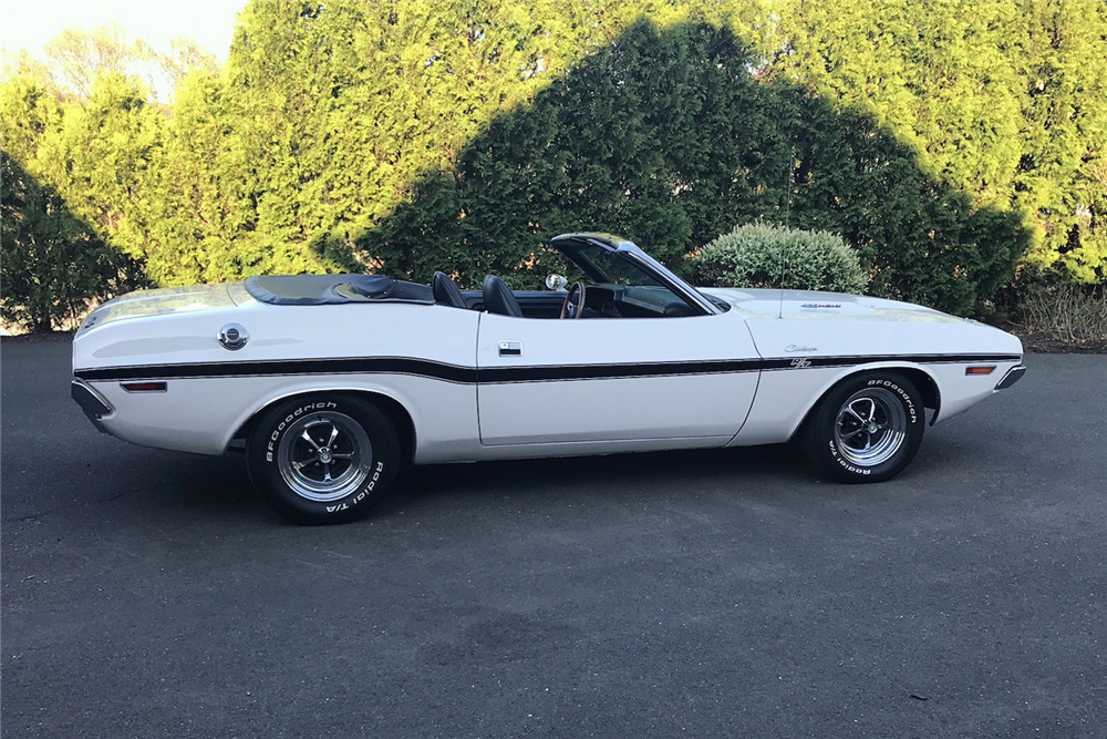 1970 DODGE HEMI CHALLENGER R/T CONVERTIBLE RE-CREATION - Side Profile ...