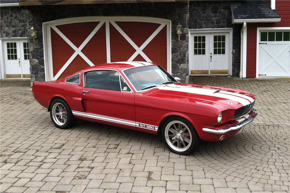 1966 FORD MUSTANG CUSTOM FASTBACK - Side Profile - 219859