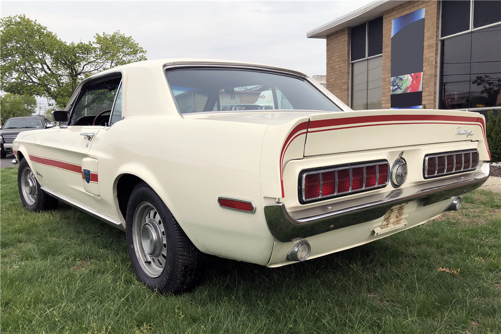 1968 FORD MUSTANG HIGH COUNTRY SPECIAL - Rear 3/4 - 219861