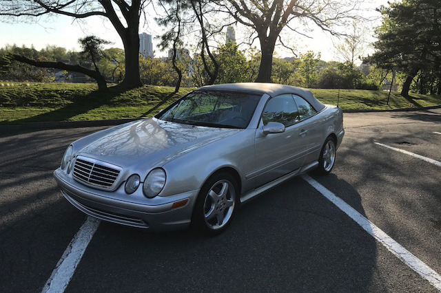 2002 MERCEDES-BENZ CLK430 CONVERTIBLE