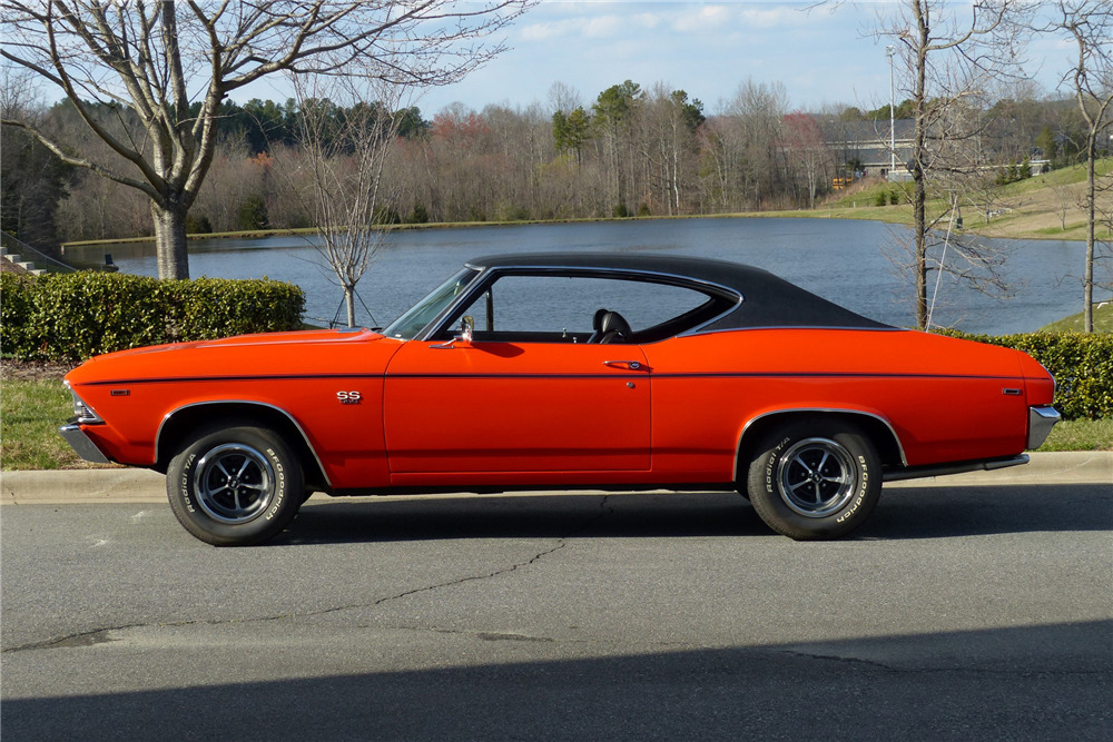 1969 CHEVROLET CHEVELLE SS - Side Profile - 220104
