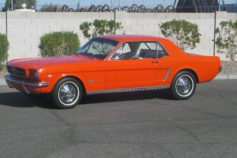 1965 FORD MUSTANG - Side Profile - 220226