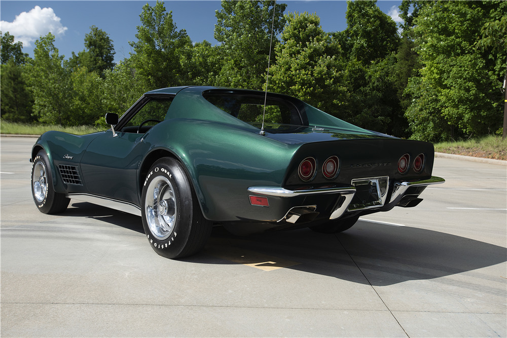 1971 CHEVROLET CORVETTE 454/425 - Rear 3/4 - 220366